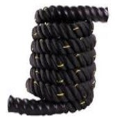 Battle Ropes 3-Strand, 9m x 50mm, Polyester Φ50mm x 9m - Model JY ...