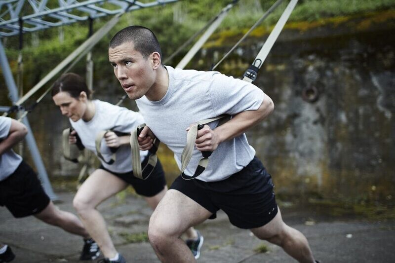 Tactical Gym Suspension Trainer, Military Fitness Bands, Total-Body Workout