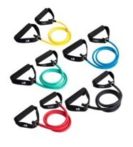 Single Resistance Tube - 5 LBS, 5x8x1200mm, TPE Tube, Foam Handle GREEN ...