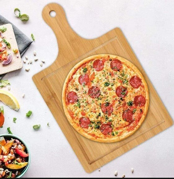 Advenco wooden pizza plate square 28CM