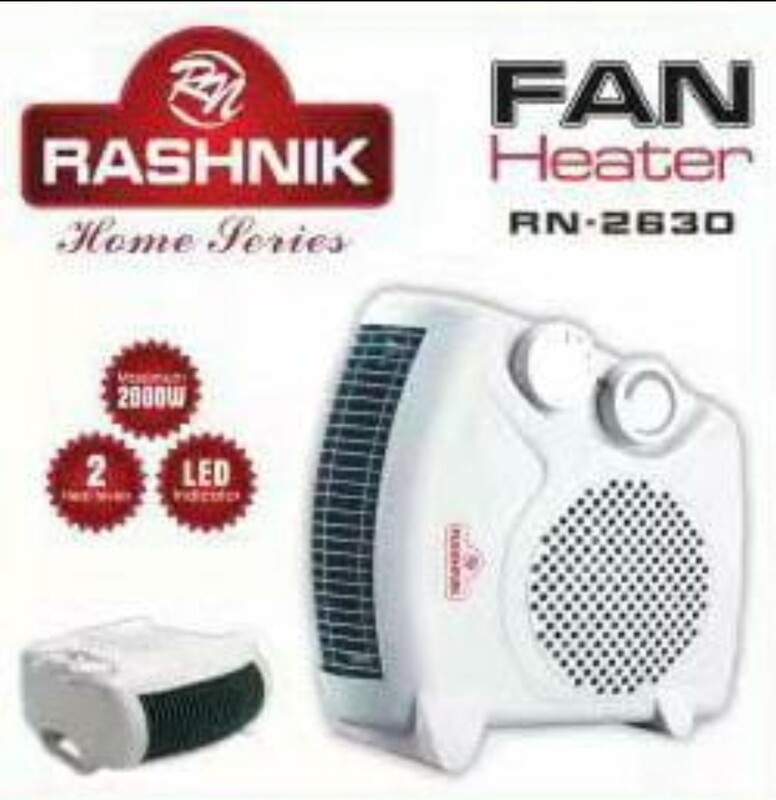 Buy Rashnik Electric Fan Heater Online | On sale Anko Retail Kenya