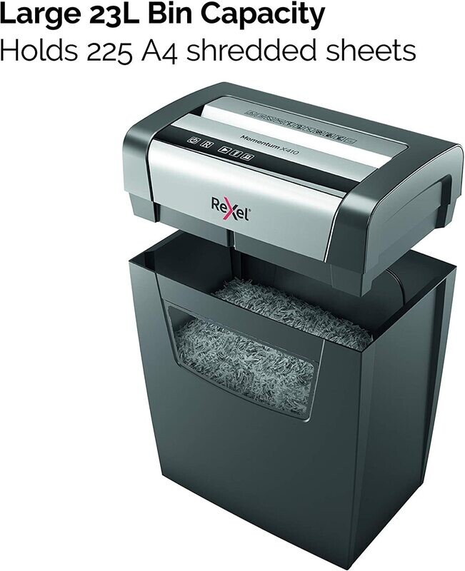 Rexel Momentum M510 Micro-Cut Paper Shredder P5 - Powerful Document ...