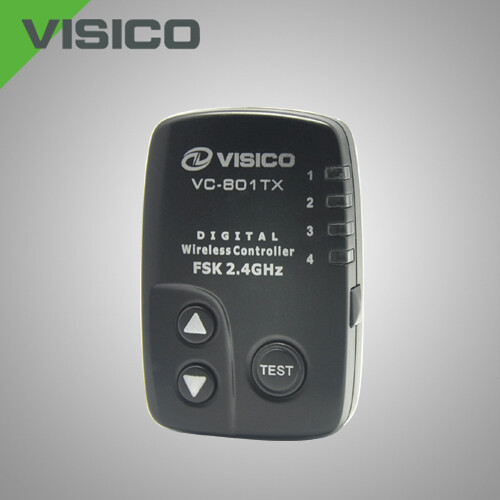 VISICO Camera Remote Control VC-801TX - Wireless Remote and Trigger Combo