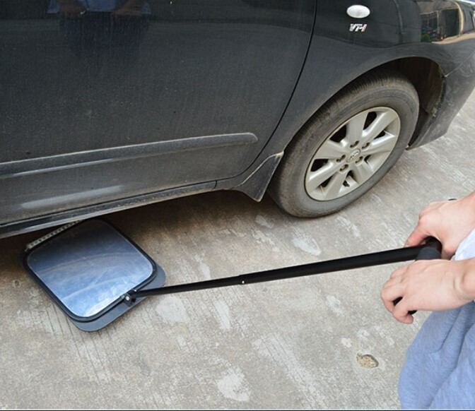 Under the car security check mirror (12x12") with 44 inch handle UVIM2