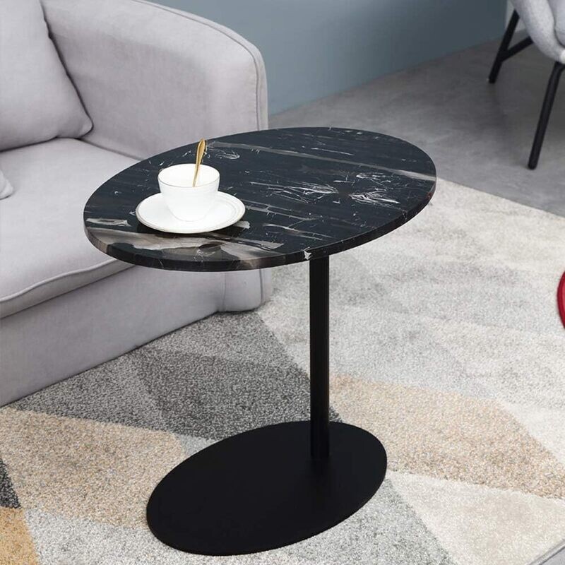 Coffee Table Marble Side Table Simple Light Creative Small Round Table ...