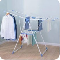 Heavy duty & Portable drying rack made of steel tube Model RL8020