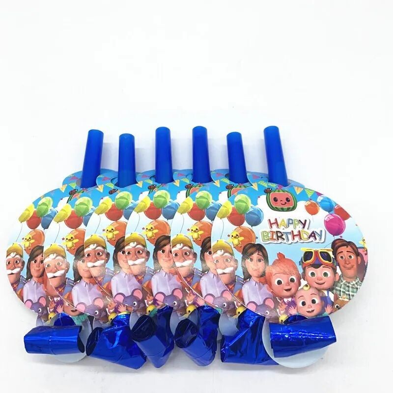 Coco Melon Cartoon Disney Theme Party Blow-outs