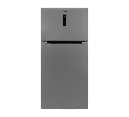 Von VART-78NHS Double Door Fridge 480L - Silver| Buy Online