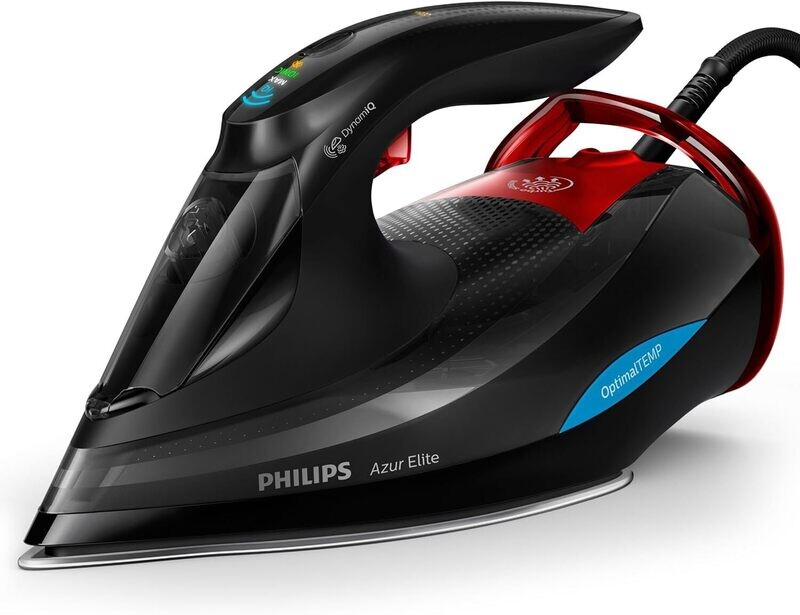Philips Azur Elite Steam Iron 3000 Watt, GC5037/86, Black ...