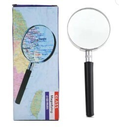Large 100mm Magnifying Glass with Handle