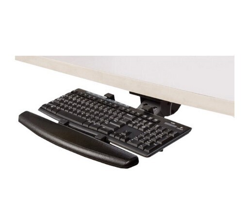 EBCO AKS1 Articulated Keyboard Station (without Mouse Tray) - Anthracite