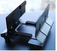 EBCO CPU Stand - ECO - Black, Twin Wheel Castor - CPUSE1