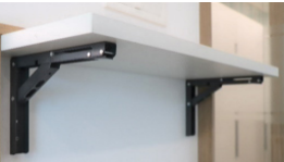 EBCO TBM-225 Table Bracket Shelf - Mini - Anthracite