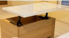 EBCO TL-200-D Table Lift 200 - with Damper - Anthracite