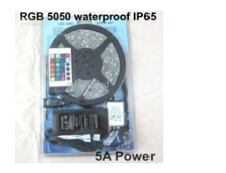 LED Strip Light 60LED/M, RGB with Driver and Remote - Model WW-5050-60 ...