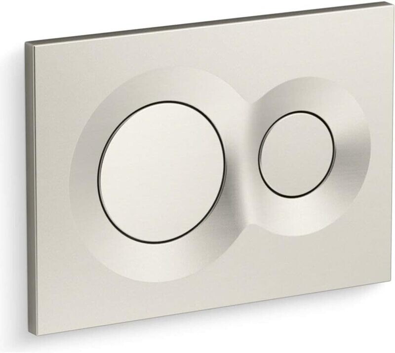 Kohler 75890-BN Lynk Flush Actuator Plate for 2 Kohler 75890-BN Lynk Flush Actuator Plate for 2