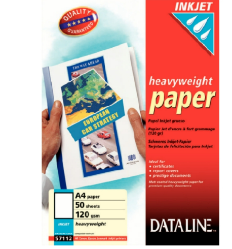 DATALINE 57110 - Inkjet Premium Coated Glossy Paper A4 90g - Matt ...