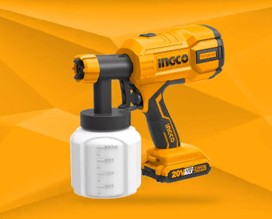 Ingco CSGLI2001 20V Lithium-Ion Spray Gun