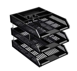 GUANGBO W34003 Document Tray Plastic - 3 Layers
