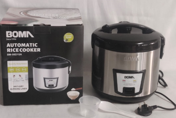 BOMA 5L Automatic Rice Maker - German Brand, Stainless Steel, Model ...