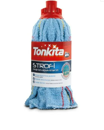Tonkita Strofì Cotton Terry Mop - Bell-Shaped, Maximum Resistance ...