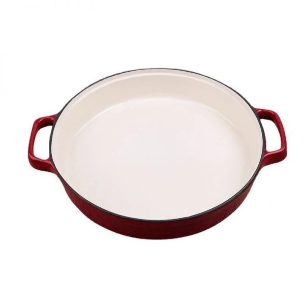 Cast Iron Roaster Red Bon Appetit Cast Iron Roaster 31cm #HM-BA177