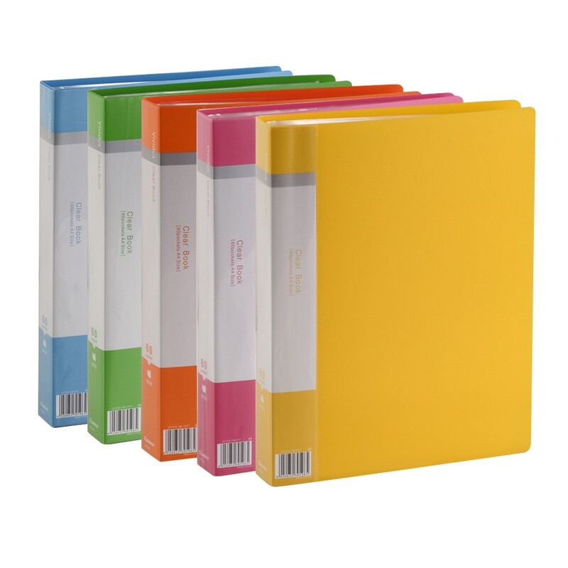 Shop Smart, Organize Smart: Office Clear 80-Pocket Display Book | Fast ...