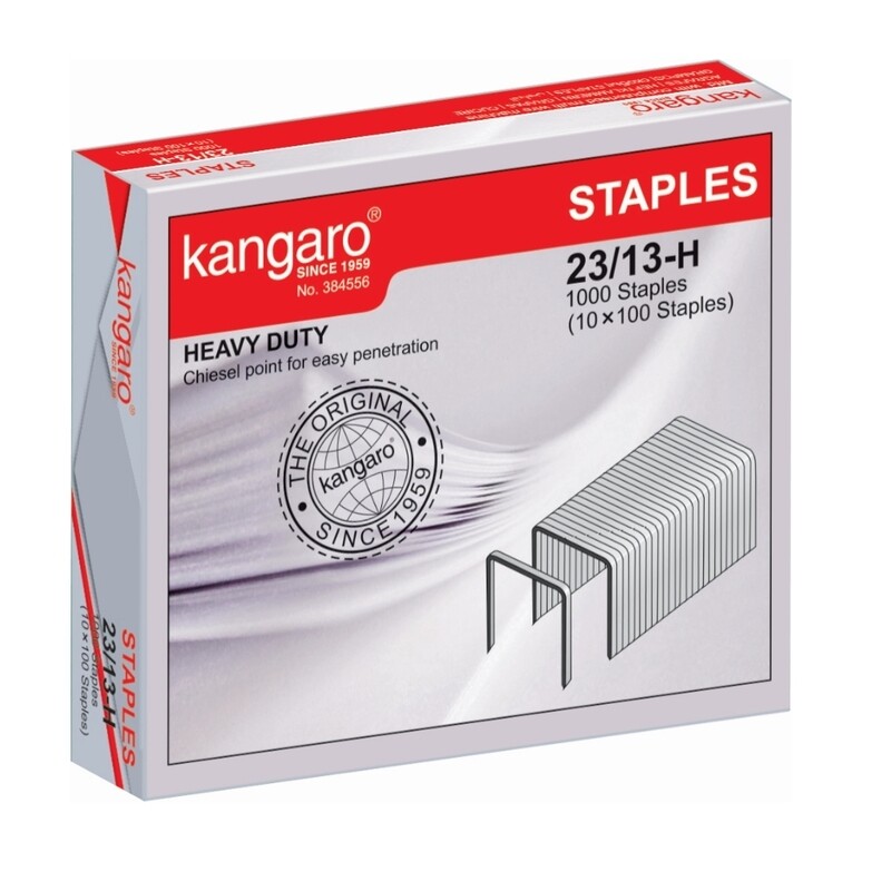 Heavy Duty Staples Nairobi | Kangaro Stapler Staples | 23/13, 1000 Pack ...