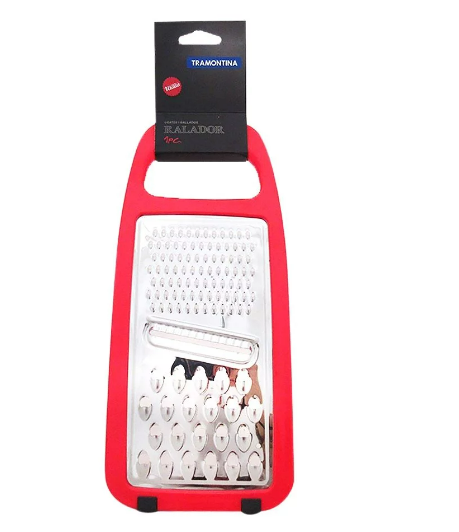 Grater Nairobi | Tramontina Red Grater, Stainless Steel, Multipurpose ...