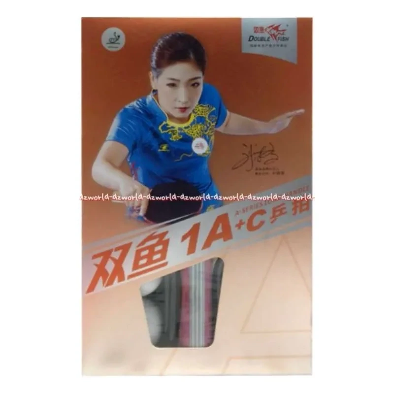 Double Fish 1A+C Table Tennis Starter Set | Racket & Balls | Anko ...