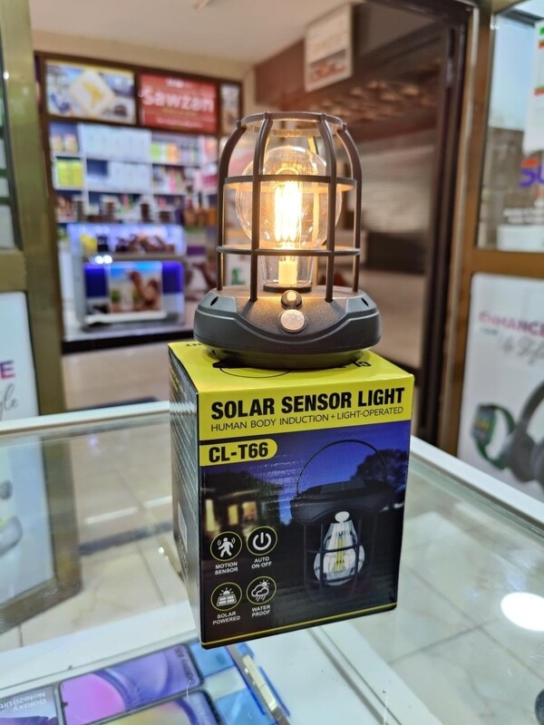 LED Solar Lamp with Sensor CL-T66