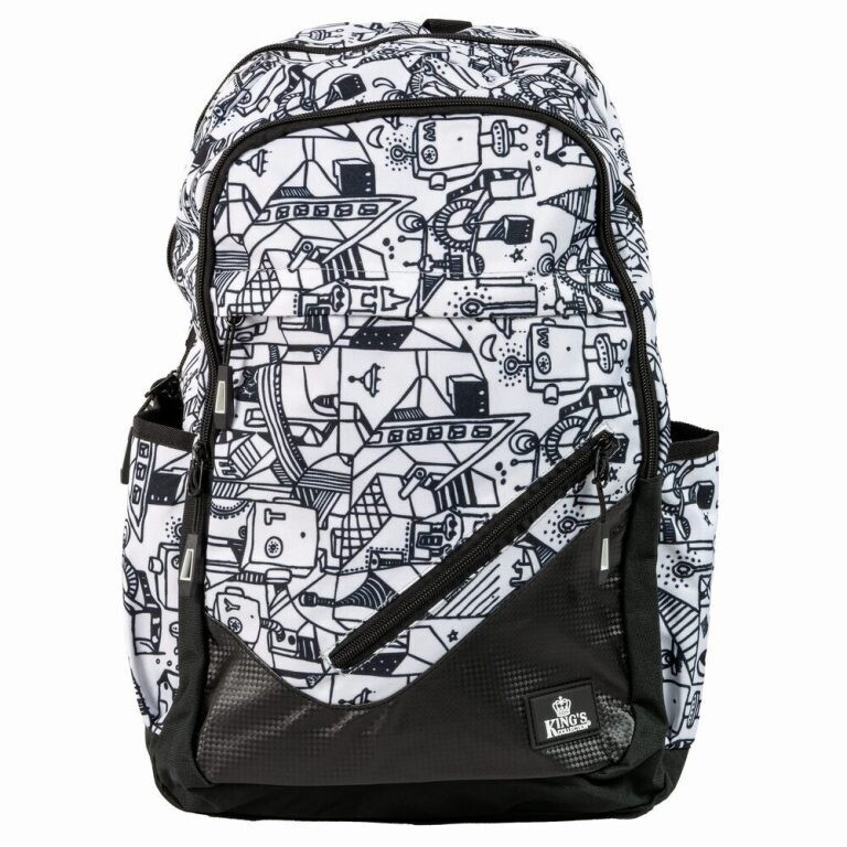 Kings Collection Printed Backpack #076 with Comfort & Style (Multiple ...
