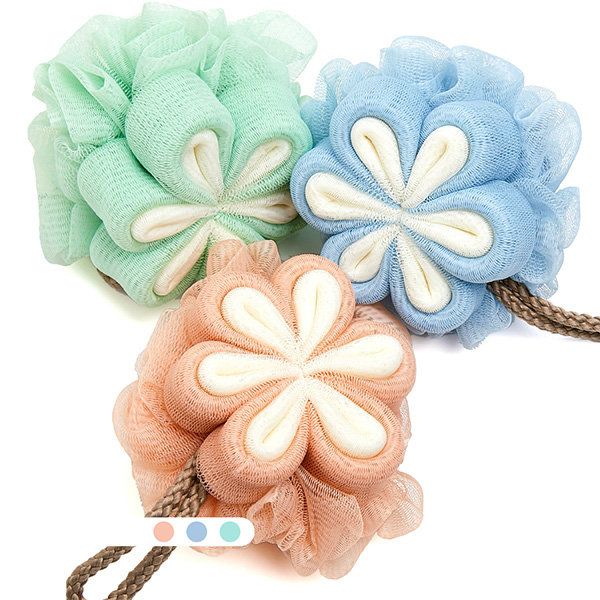 Flower Shape Shower Sponge