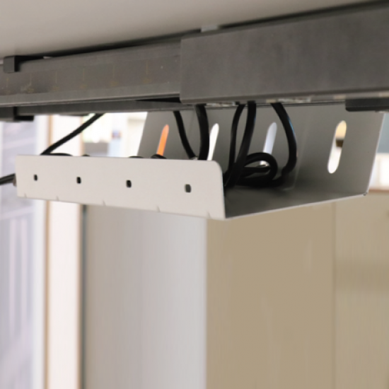 EBCO CTF-1 Cable Tray Fixed - Anthracite