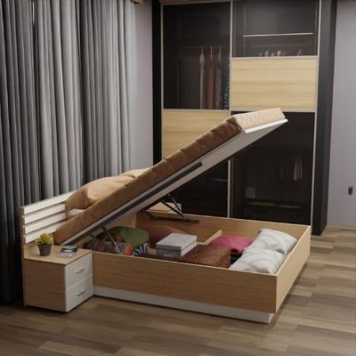 Enjoy effortless bed lifting & under-bed storage with the EBCO PLBF-R ...