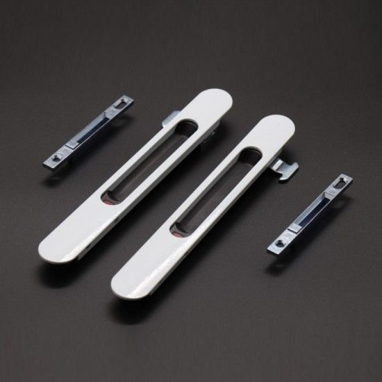 EBCO SWLCL Click Fit Long Latch (Black) - Easy Install for Sliding Windows