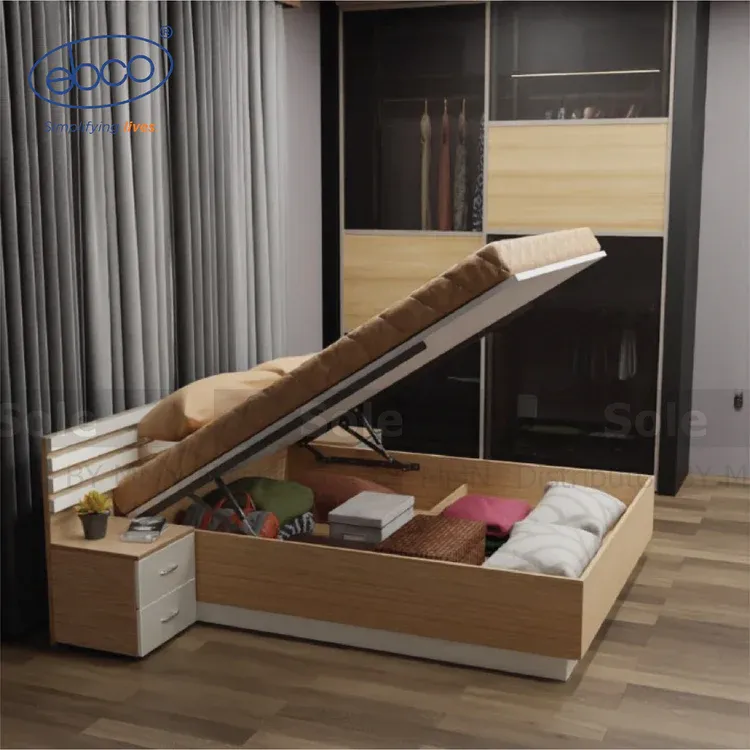 Ebco Anthracite Finish Pro Lift up Bed Systems - Easy Fit Extended Arm ...