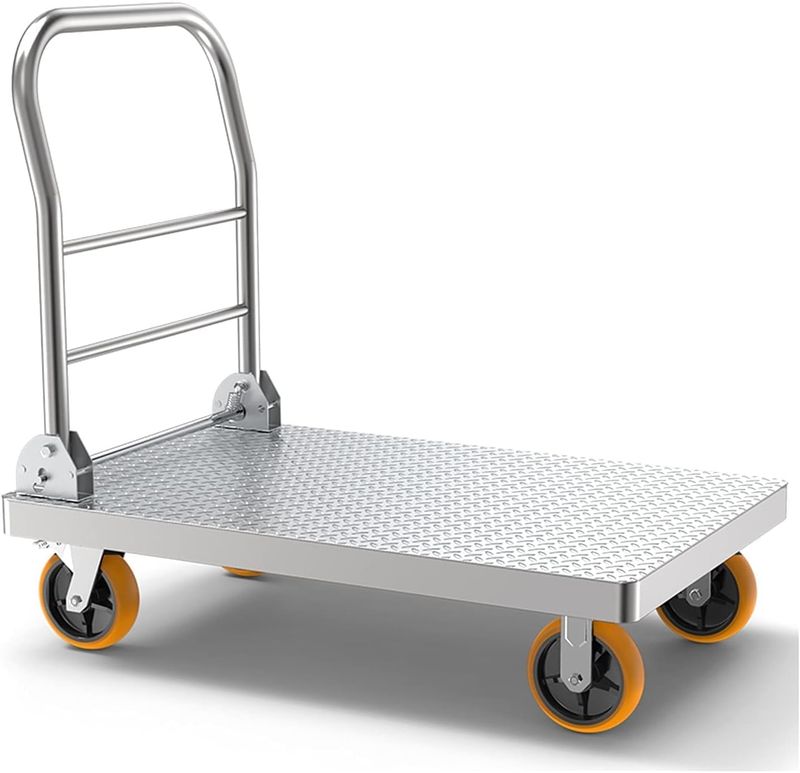 LBC022 Heavy-Duty Folding Platform Trolley (400kg Capacity)