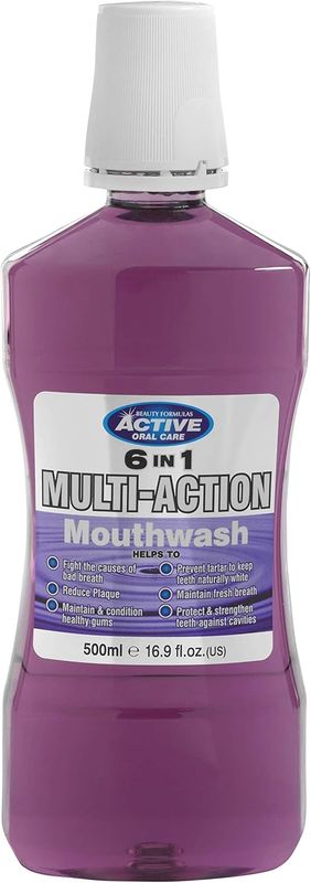 Beauty Formulas Active Oral Care 6-in-1 Multi-Action Mouthwash