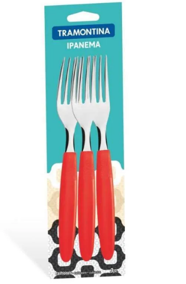 Tramontina Table Fork Ipanema 3pcs 23362/370/Garpu Set/Garpu Stainless