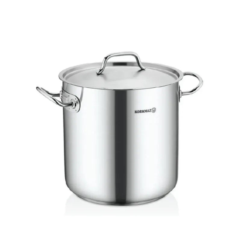 Korkmaz Stainless steel Proline Gastro Extra Deep Casserole 40x34cm ...
