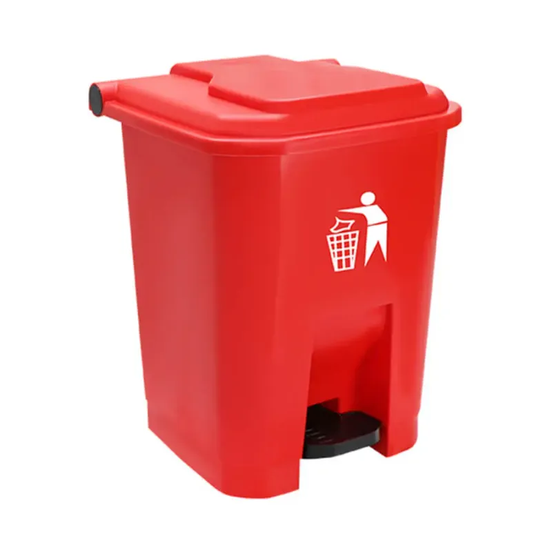 Kenpoly pedal bin 30L RED