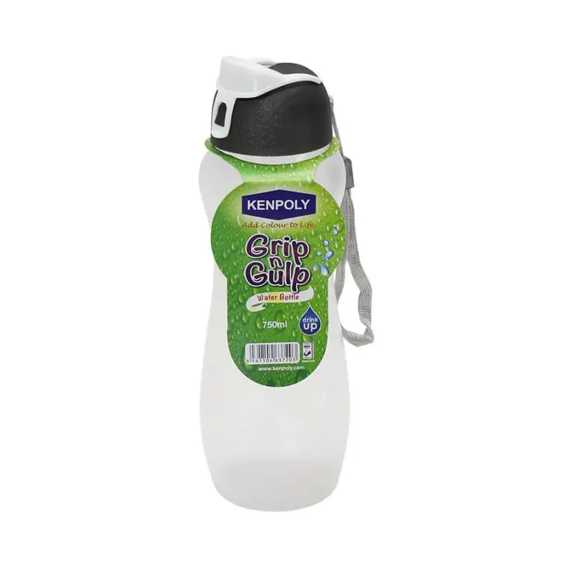 Kenpoly Grip & Gulp Water Bottle 750ml