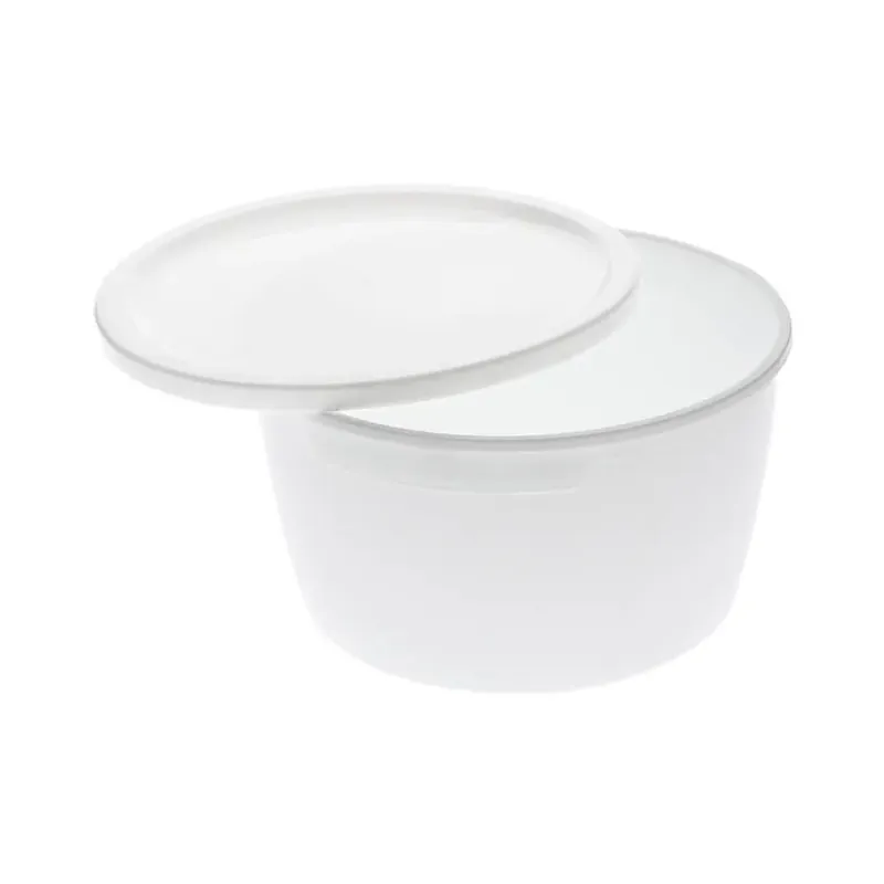 Kenpoly Round Food Container 2 Litres white