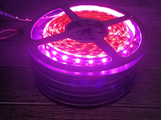 Illumat 12V Self-Adhesive Strip Lights (Cuttable Every 3 LEDs) Purple