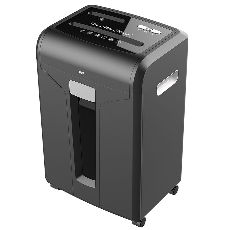 DELI E14400 Cross-Cut Paper Shredder with Wheels - Secure Document ...