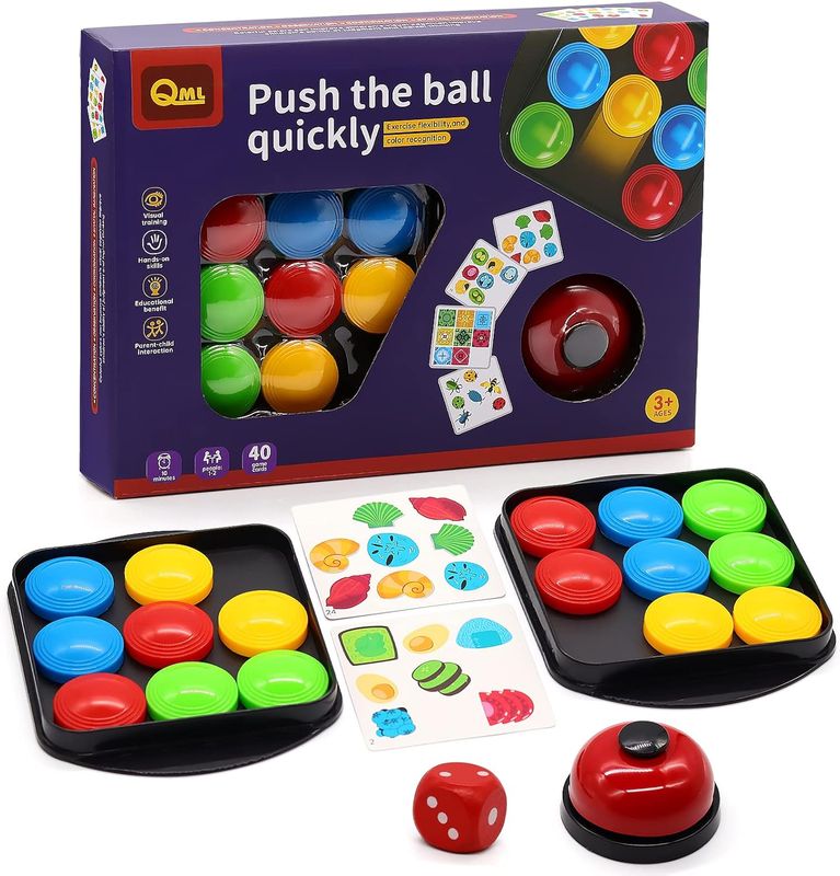 Crazy Push and Push Board Games with Buzzer (M13I)