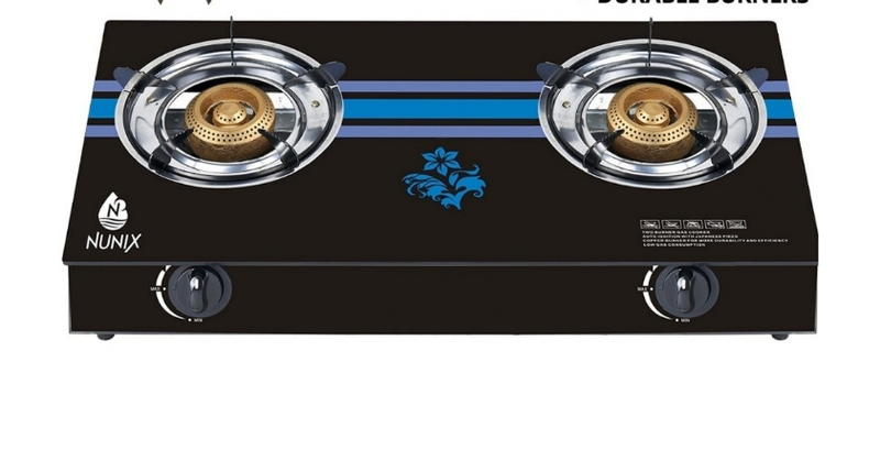 Nunix GG PRO 001 2 burner table top gas cooker