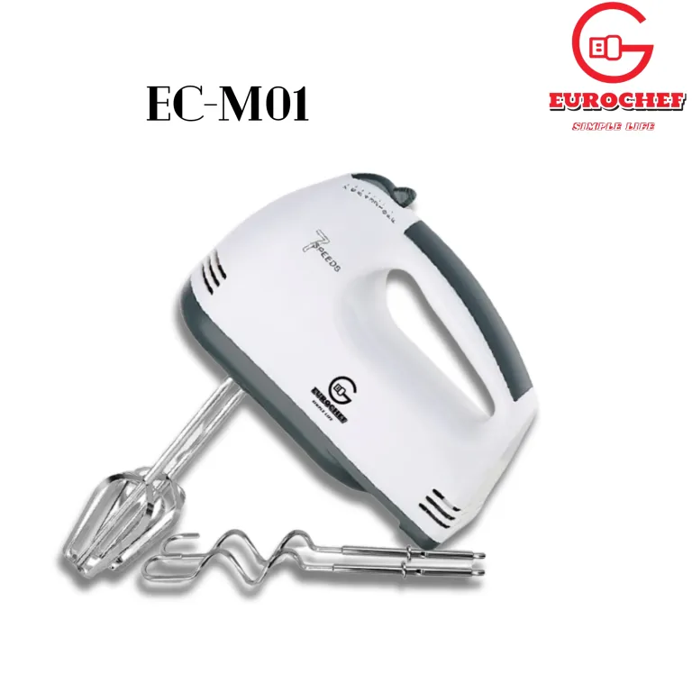 Eurochef EC-M01(white) 7 Speed Hand Mixer
