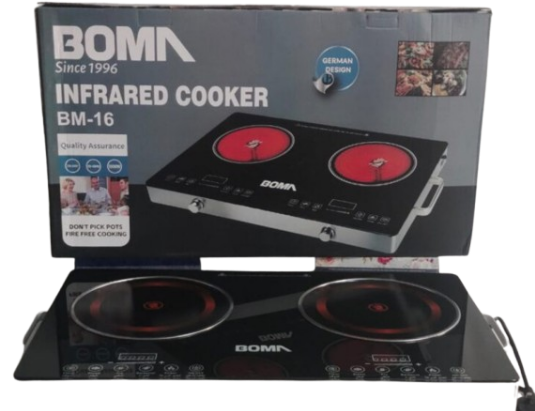 BOMA BM-16 Double Electric Infrared Cooker Stove 2500W